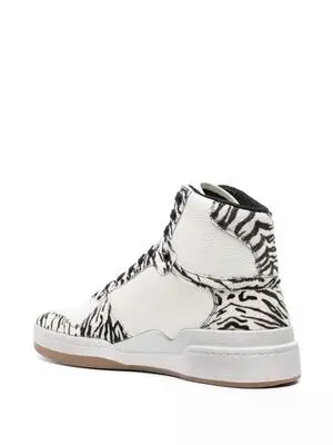 Saint Laurent Sl/24 Leather Sneakers