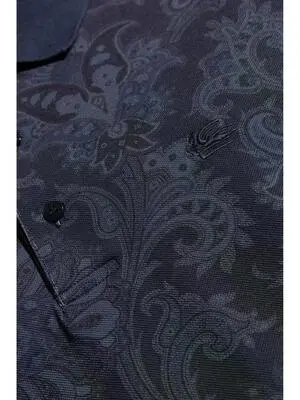 Etro Paisley-print Polo Shirt