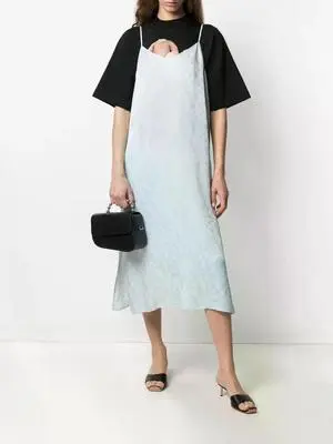 Palm Angels Monogram-print Slip Dress