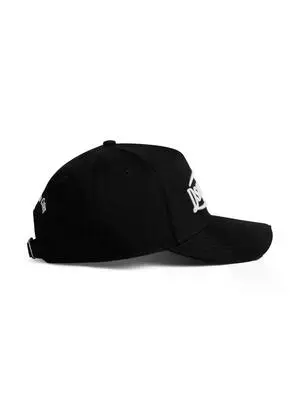 Dsquared2 Logo-embroidered Baseball Cap - Black