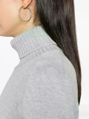 BLANCA VITA Ribbed-knit Sweater