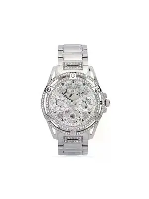 Guess Queen Quartz 30mm Watch - Silver