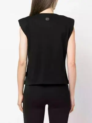 Philipp Plein Crystal-embellished Logo Tank Top