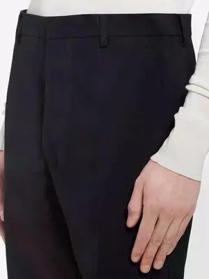 Prada Pressed-crease Tailored Trousers