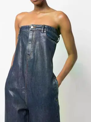 Alexander Wang Strapless Denim Jumpsuit