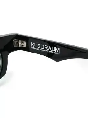 KUBORAUM Round-frame Glasses - Black