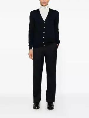 FILERIA Fine-knit Virgin Wool Cardigan