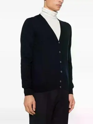 FILERIA Fine-knit Virgin Wool Cardigan