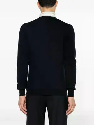 FILERIA Fine-knit Virgin Wool Cardigan