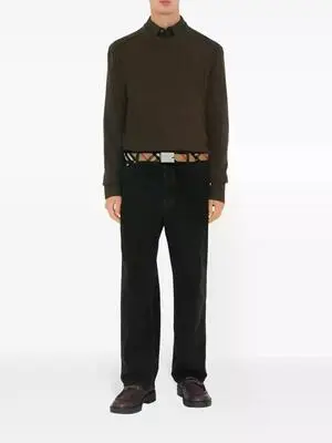 Burberry Reversible Check B-cut Belt