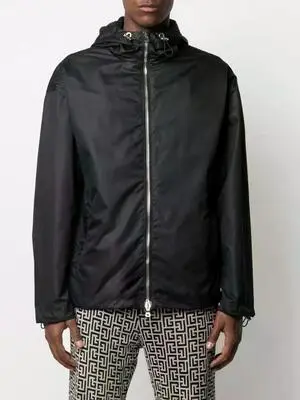 Balmain Logo-print Hooded Jacket