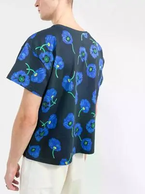 Kenzo Floral-print Cotton T-shirt