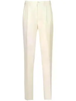 MAISON MARGIELA Pleated Trousers - Neutrals