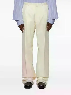 MAISON MARGIELA Pleated Trousers - Neutrals