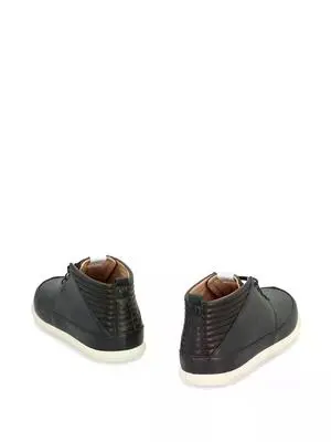 VOLTA Leather Sneakers - Black