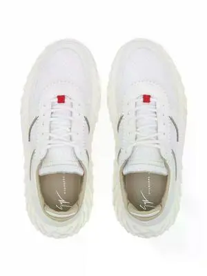 GIUSEPPE ZANOTTI Urchin Calf Leather Sneakers - White