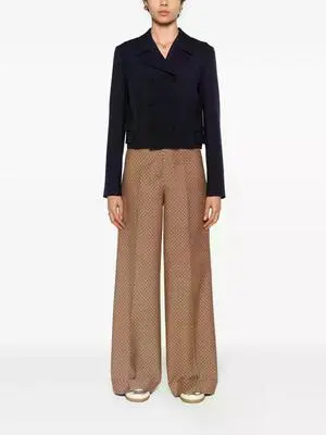 Gucci Double-breasted Cropped Jacket