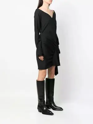 AC9 Belted Asymmetric Dress