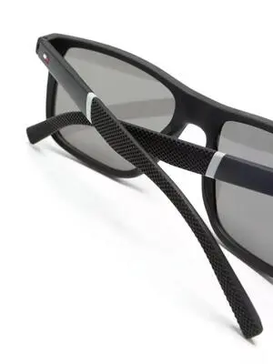 Tommy Hilfiger Square-frame Matte Sunglasses