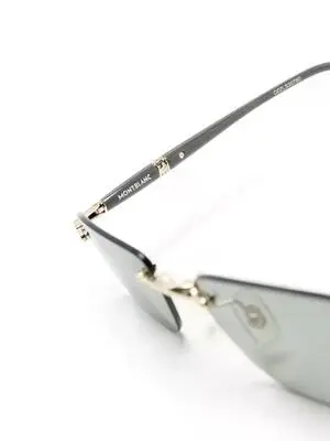 Montblanc Geometric-frame Sunglasses