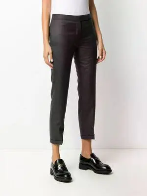 Thom Browne Tailored Cropped Trousers