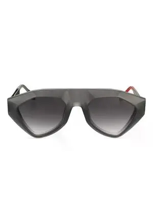 VYSEN EYEWEAR Geometric Frame Sunglasses - Grey