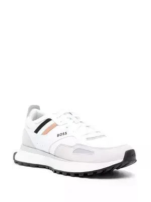 BOSS Striped Lace-up Sneakers
