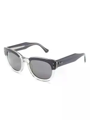 Ray-ban Mega Hawkeye Chromance Geometric-frame Sunglasses