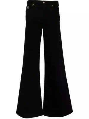 Versace High-rise Wide-leg Jeans