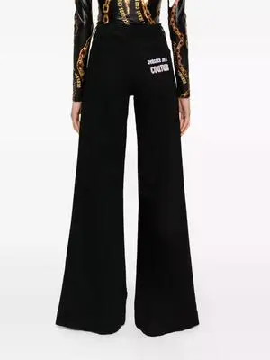 Versace High-rise Wide-leg Jeans