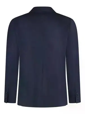 Tagliatore Virgin Wool-blend Blazer - Blue