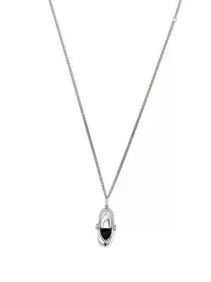 CAPSULE ELEVEN Crystal Pendant Necklace - Silver