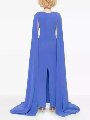 Solace London Morgan Maxi Dress - Blue