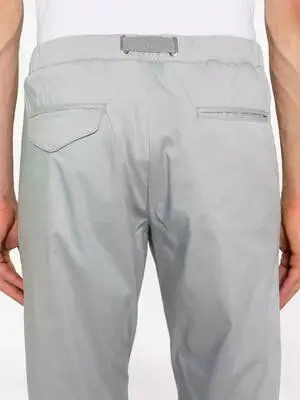 WHITE SAND Belted Chino Trousers