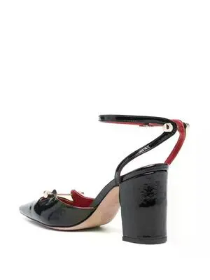 HARDOT 80mm Leather Pumps
