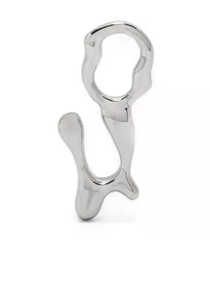 MARIA BLACK Tone Sterling Letter Charm - Silver