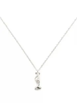 LOVENESS LEE I Alphabet-charm Necklace - Silver