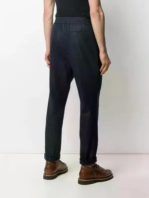 Brunello Cucinelli Virgin Wool Drawstring Trousers