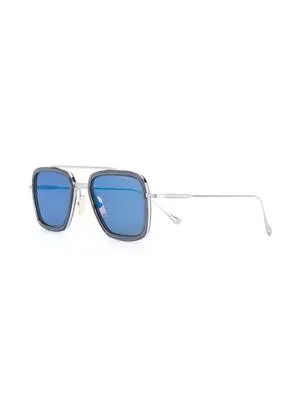 Dita Flight Square-frame Sunglasses