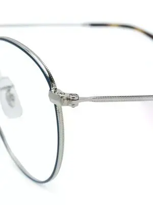 Ray-ban Round Framed Glasses - Blue