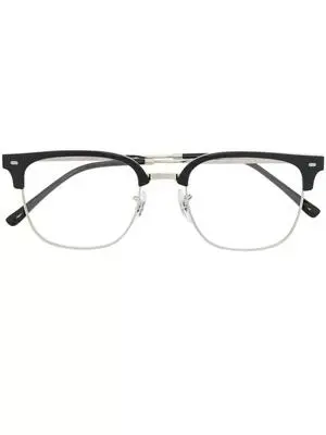 Ray-ban Square-frame Optical Glasses - Silver