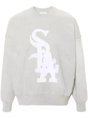 1989 STUDIO Cotton Sweatshirt With Flocked Logo Detailing