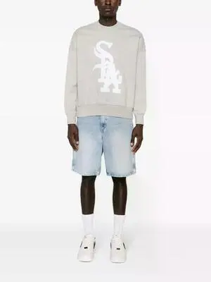 1989 STUDIO Cotton Sweatshirt With Flocked Logo Detailing