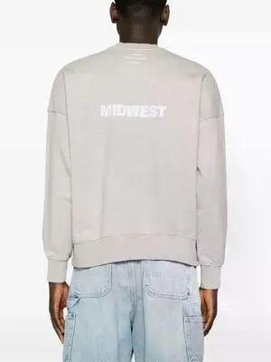 1989 STUDIO Cotton Sweatshirt With Flocked Logo Detailing