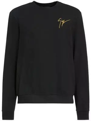 GIUSEPPE ZANOTTI Dragon Crystal Embellished Sweatshirt
