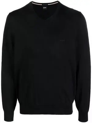 Boss Embroidered Sweaters For Men