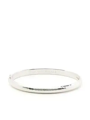 DOWER & HALL Dimple-effect Sterling Bracelet - Silver