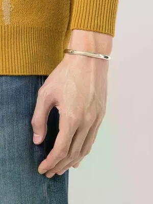 DOWER & HALL Dimple-effect Sterling Bracelet