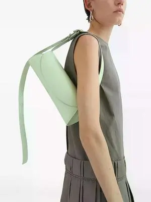 JIL SANDER Small Cannolo Tote Bag