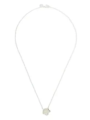 SHAUN LEANE Cherry Blossom Diamond And Enamel Pendant Necklace